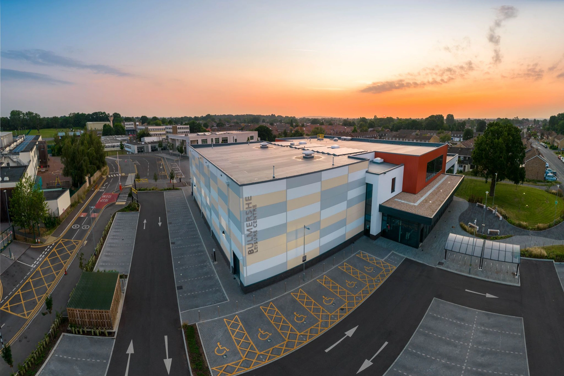 Bulmershe Leisure Centre, Reading - Flick Lighting